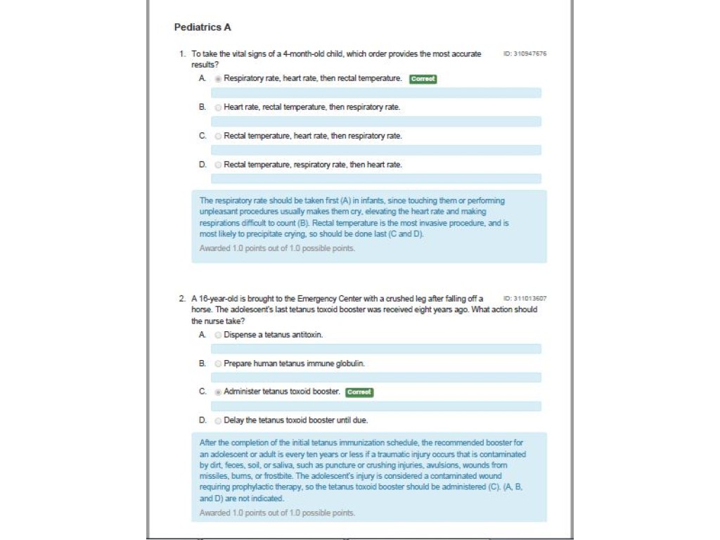 PEDS HESI RN Case Studies With Practice Test | Chamberlain & DeVry ... PEDS HESI RN Case Studies With Practice Test | Chamberlain & DeVry ...